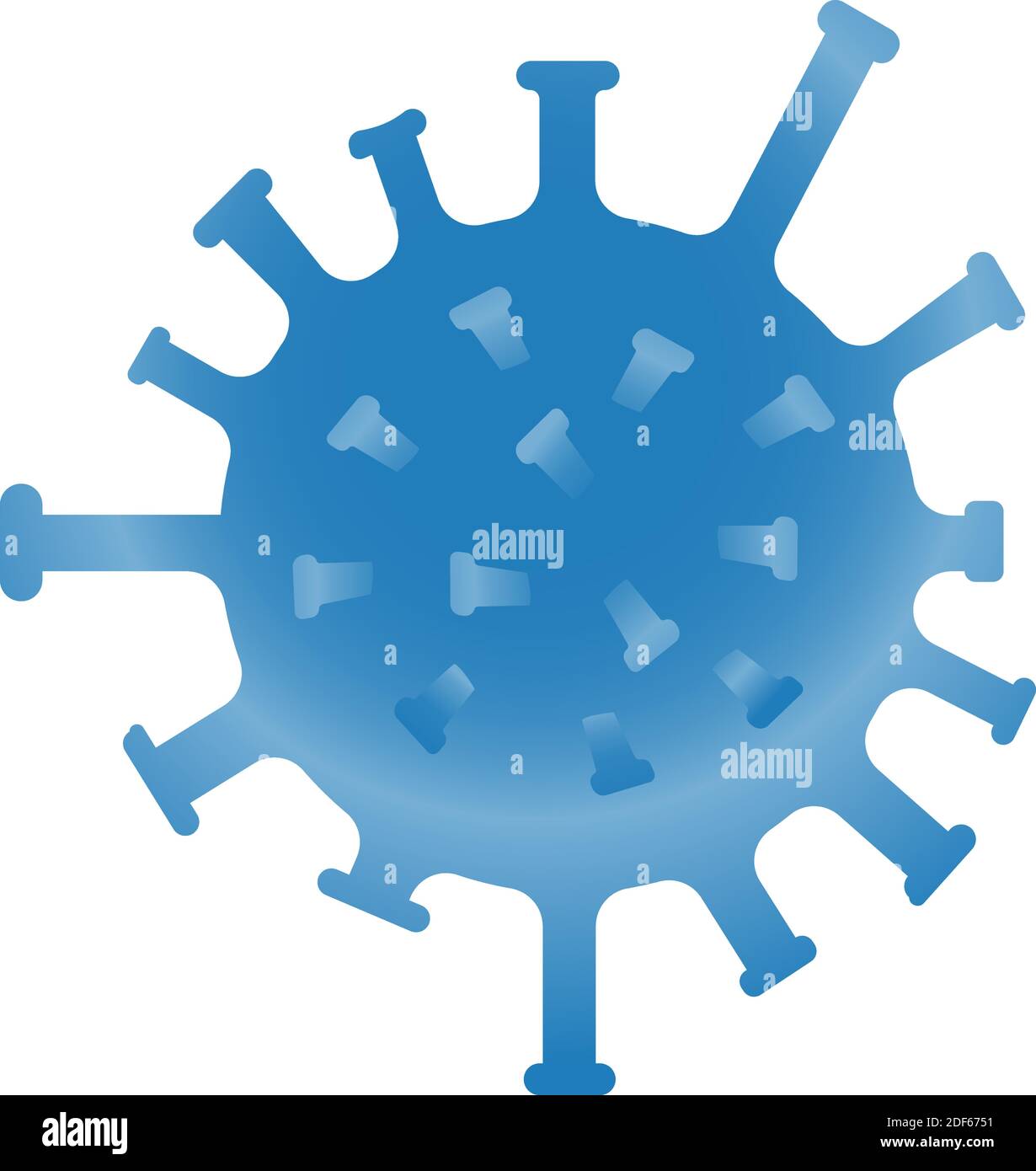 Blue cell human in Stock Vector Images - Alamy