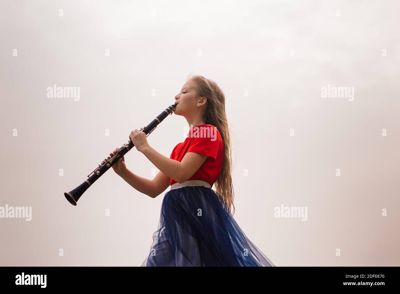 Woman Playing Clarinet High Resolution Stock Photography and Images - Alamy