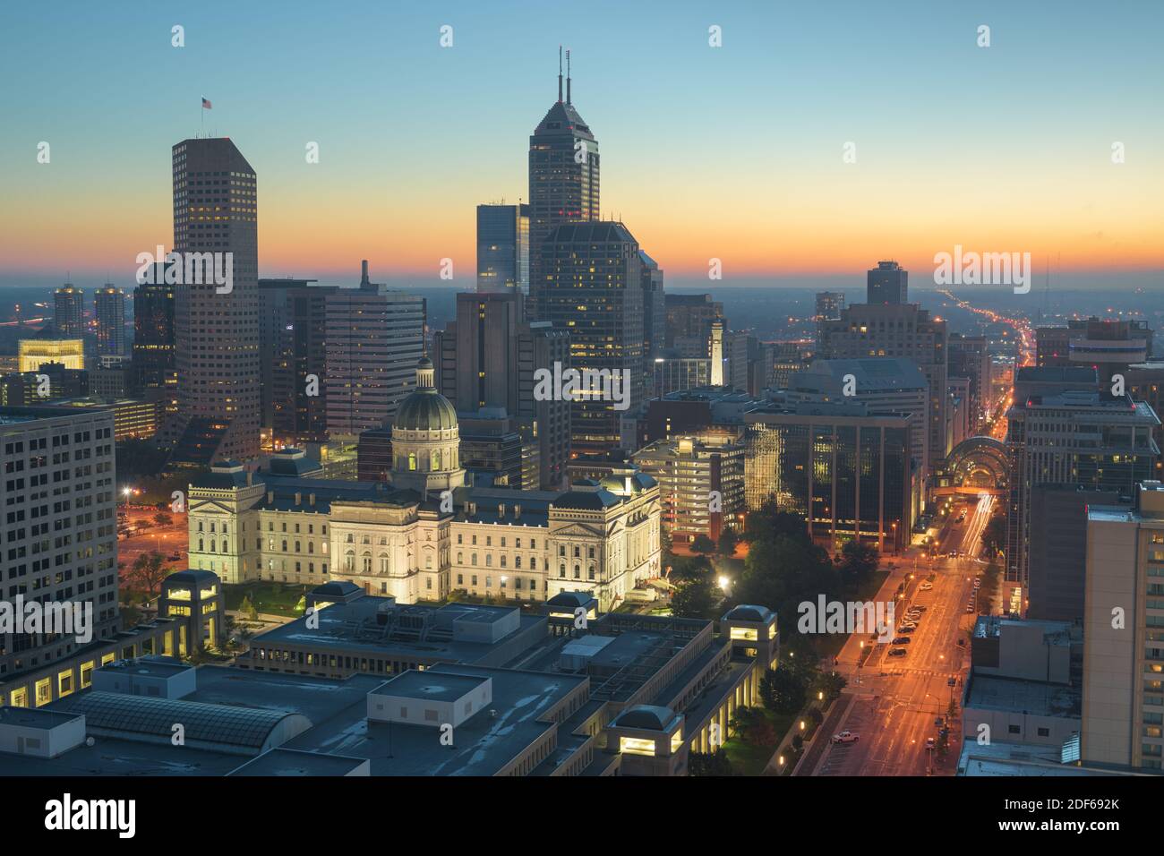 Indiana aerial hi-res stock photography and images - Alamy