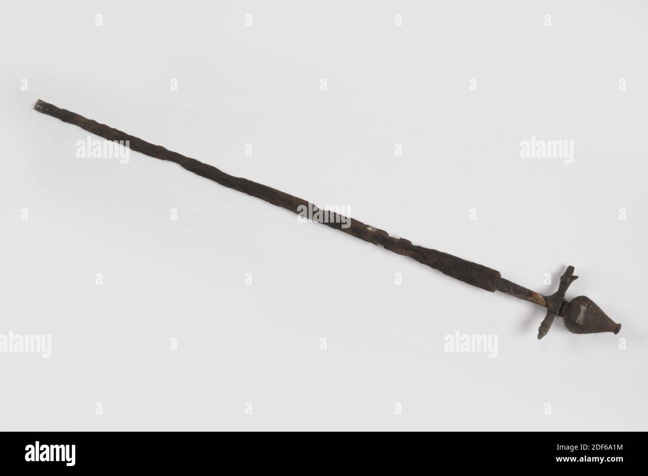 Epee, Anonymous, 16th century, forged, Epee with spinning iron hilt and ...