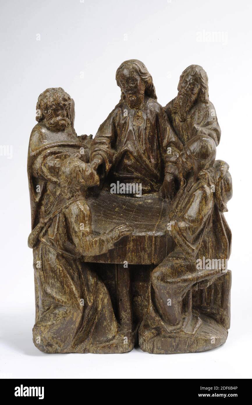 sculpture, Anonymous, c. 1550, carved, General: 21.5 x 15.1 x 8.7cm 215 ...