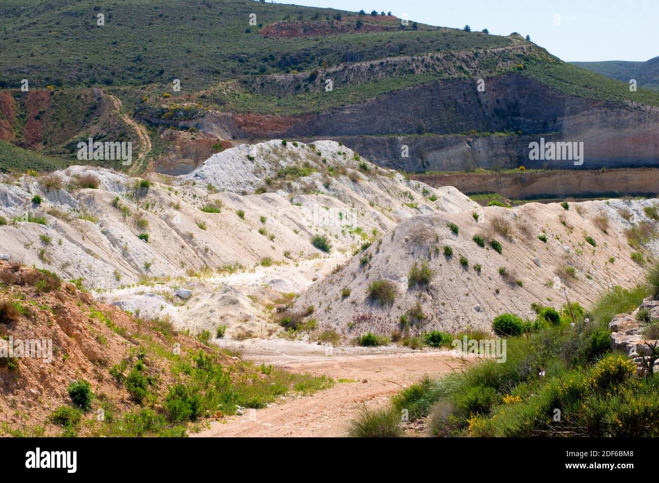 Bentonite mine geology hi-res stock photography and images - Alamy
