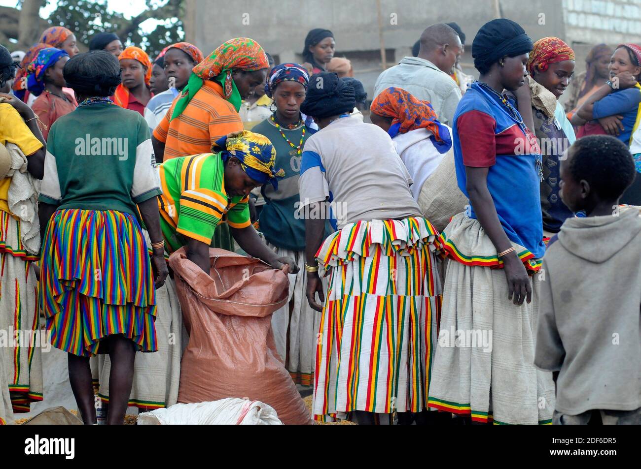 Ethiopia konso people hi-res stock photography and images - Alamy