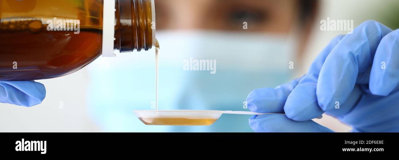 Doctor syrup hi-res stock photography and images - Alamy