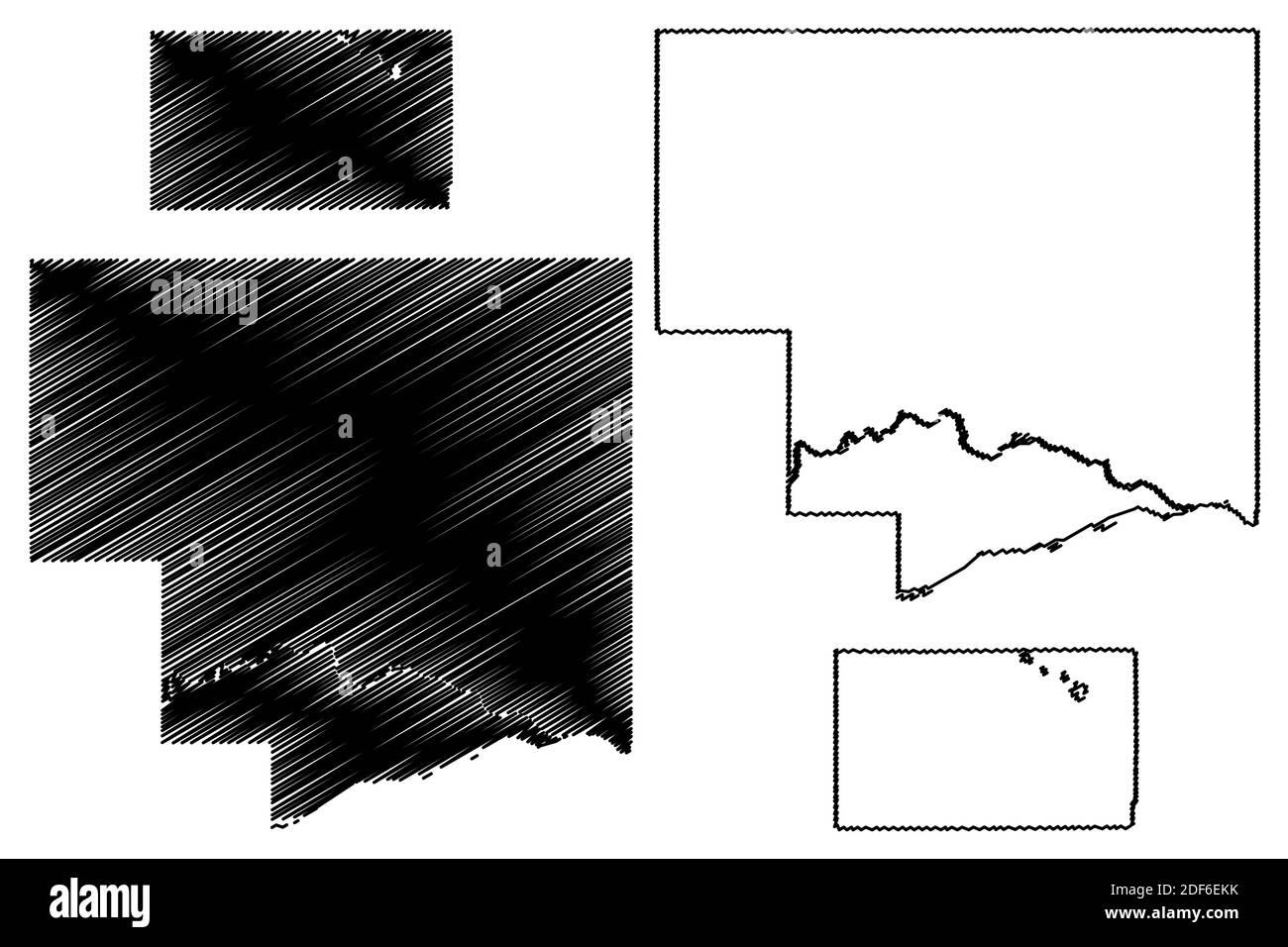 Scotts Bluff and Platte County, Nebraska (U.S. county, United States of ...