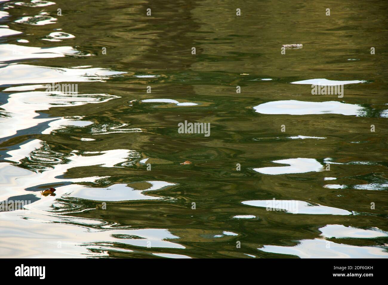 Green river water background and texture Stock Photo - Alamy