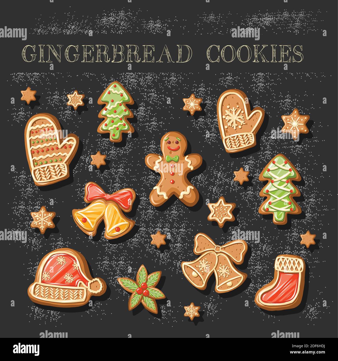 Candy card set big Stock Vector Images - Alamy