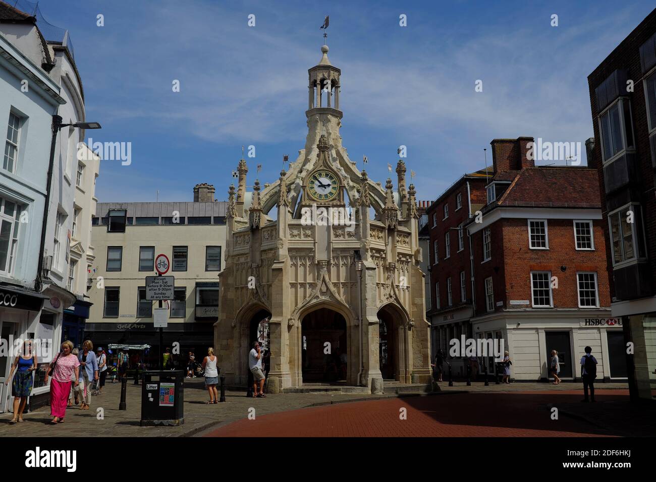 Chichester Cross is an elaborate Perpendicular market cross in the ...