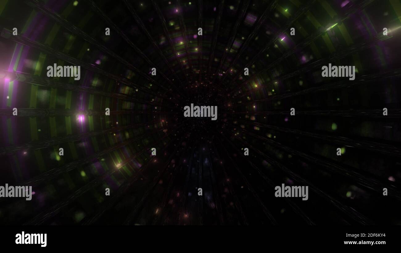 Dark atmospheric ambient lights effects 3d illustration background ...