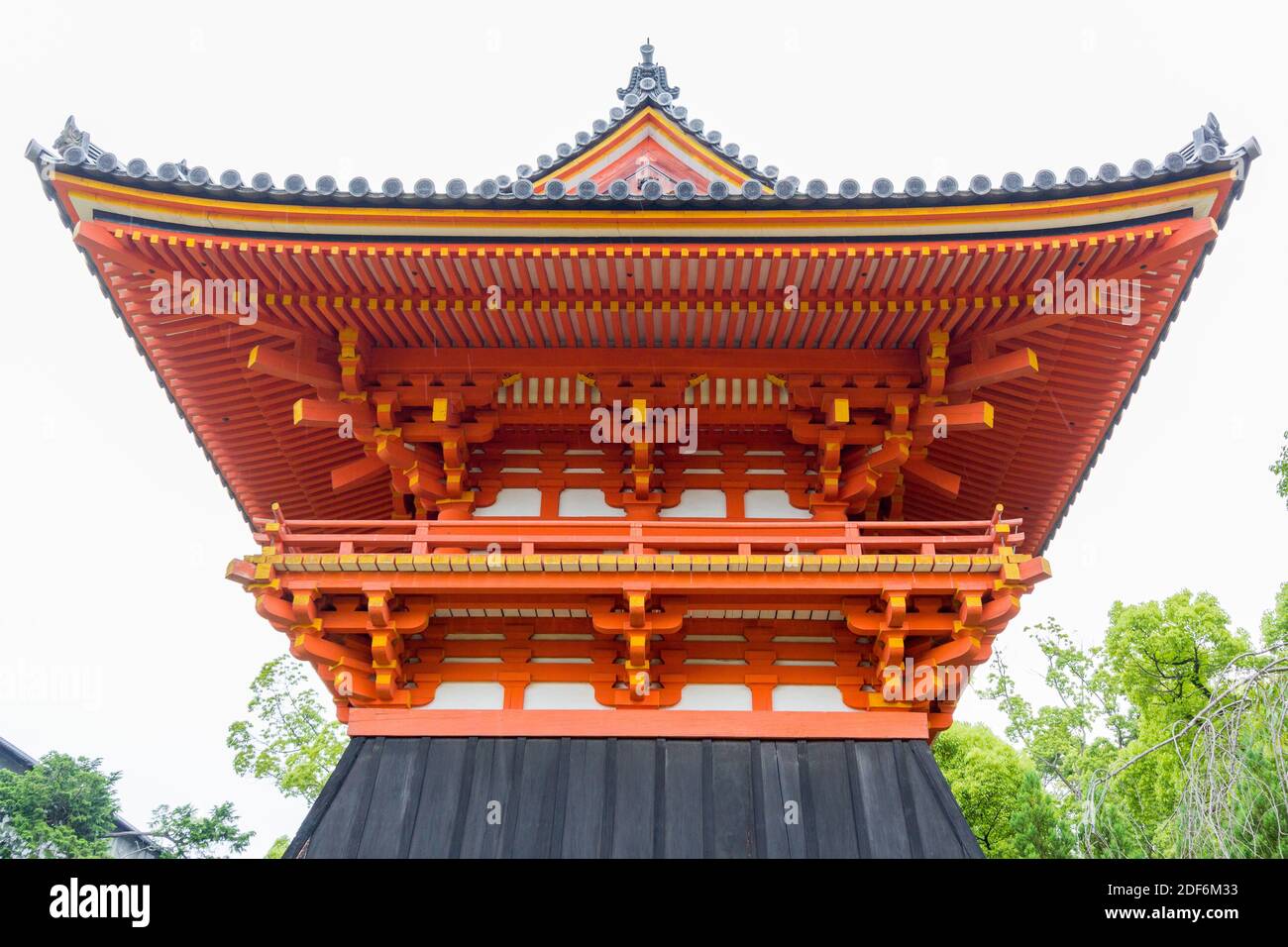 Heritage structures inside the Ninnaji Temple grounds in Kyoto, Japan ...