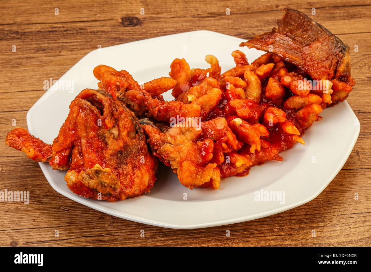 Chinese cuisine squirrel fish with sweet sauce Stock Photo - Alamy