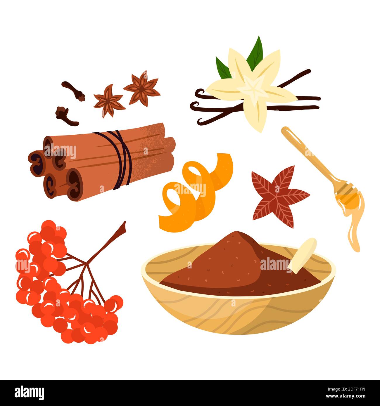 Christmas winter spice. Orange, cranberry, cinnamon, star anise ...