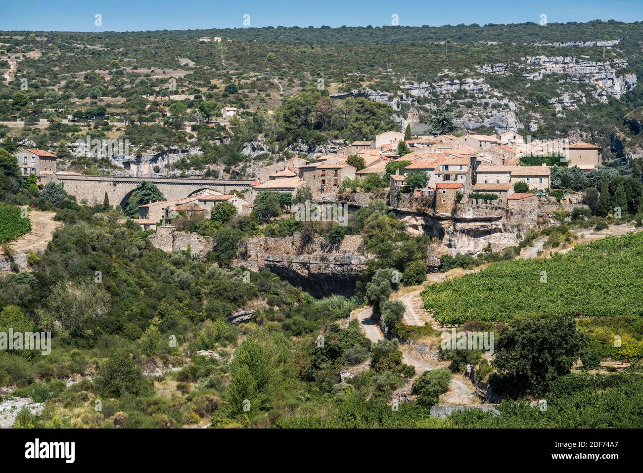 The river cesse and gorge hi-res stock photography and images - Alamy