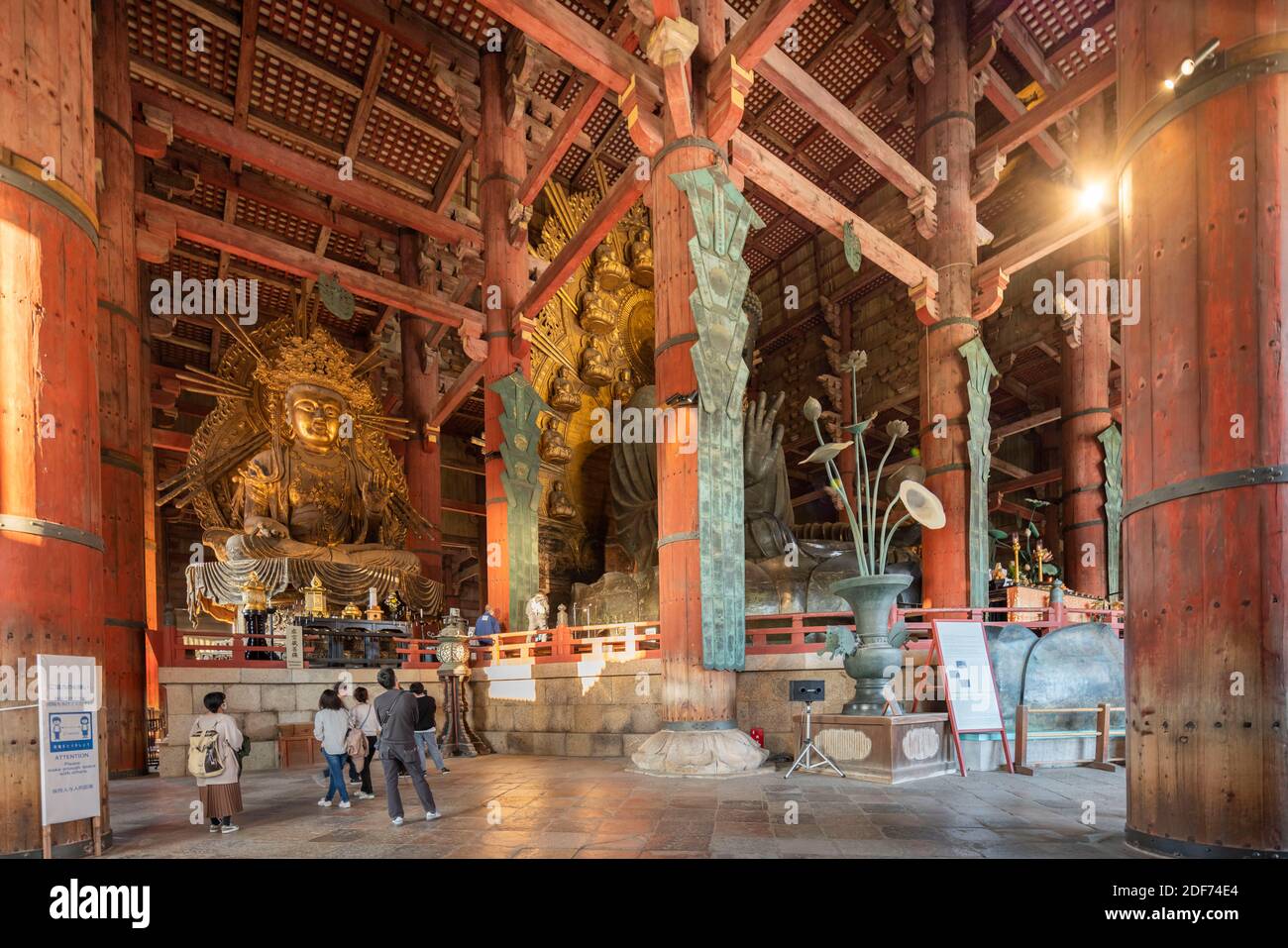 Great Buddha Hall (daibutsuden), Tōdai-ji, Nara City, Nara Prefecture ...