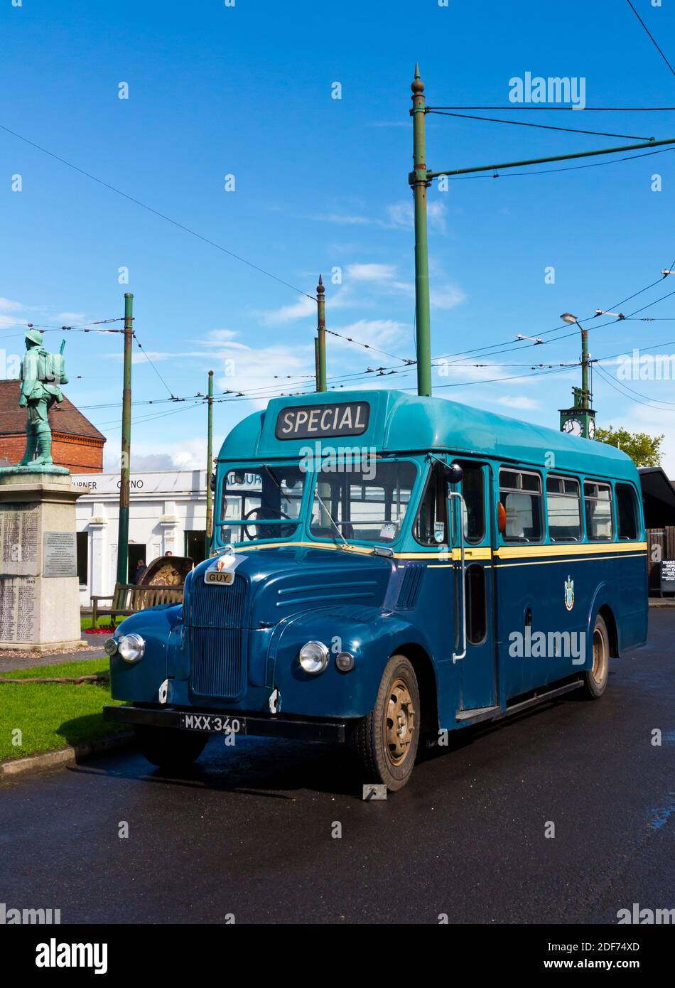 Single deck Guy Motors GS 1950s vintage bus built in Wolverhampton in ...