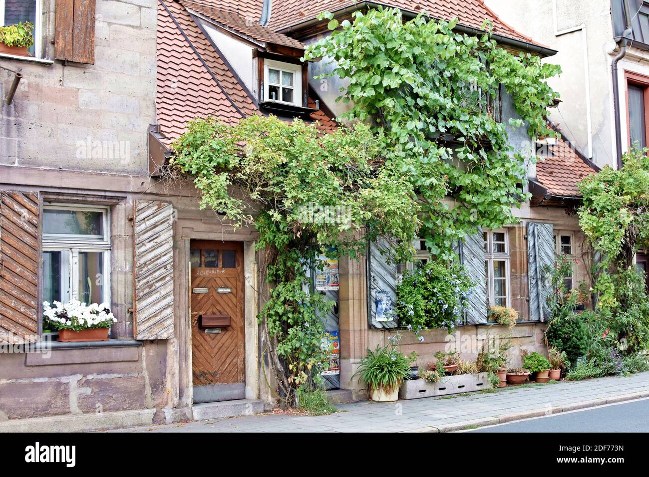 Traditional German old architecture building Stock Photo - Alamy