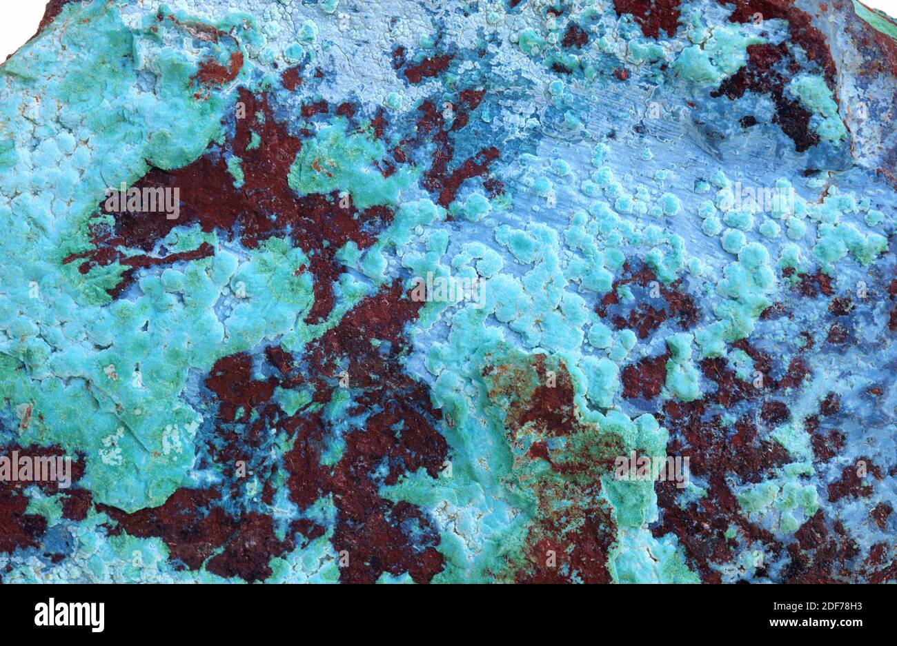 Chrysocolla is a copper silicate mineral. Sample Stock Photo - Alamy