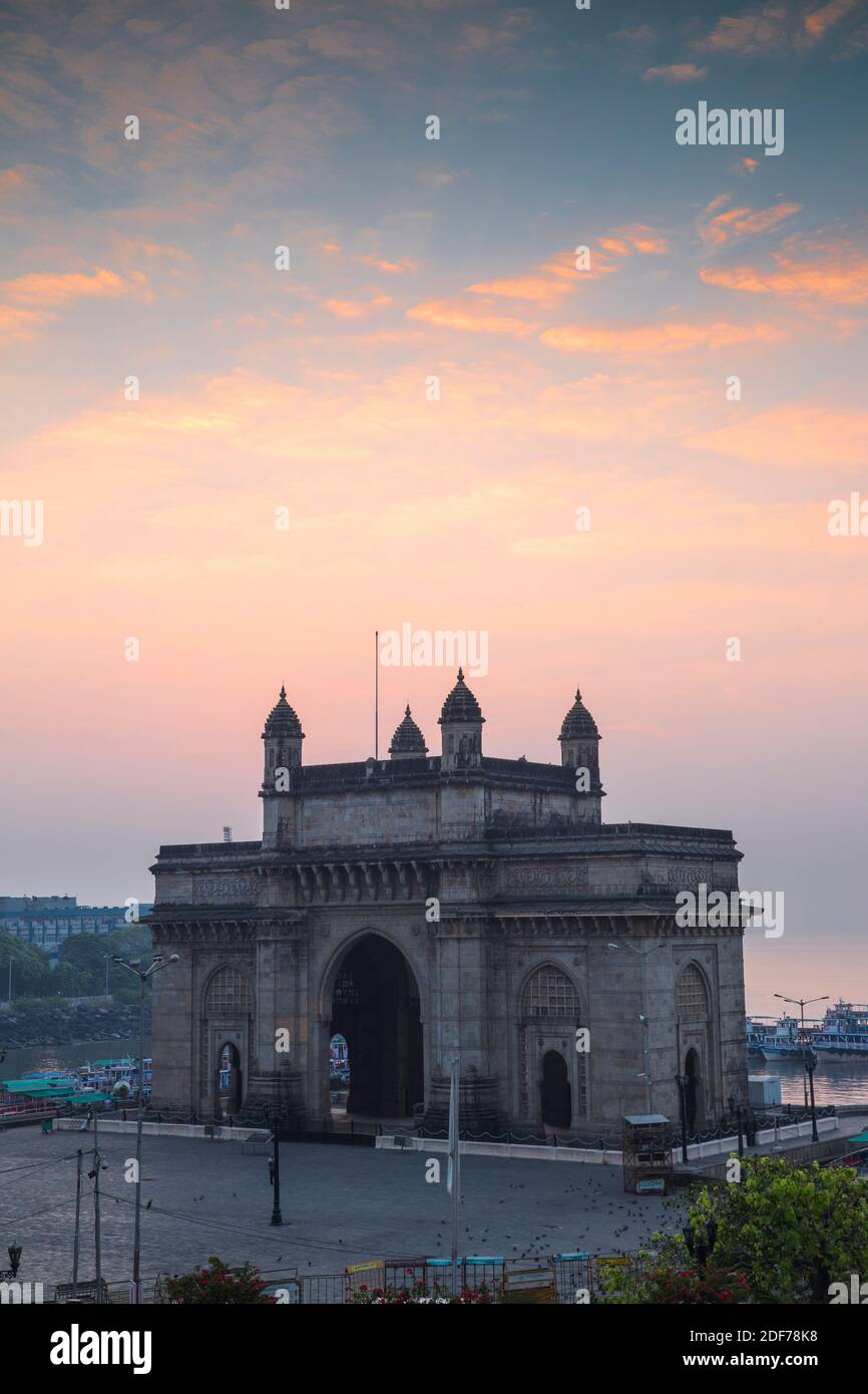 India, Maharashtra, Mumbai, View of Gateway of India Stock Photo - Alamy