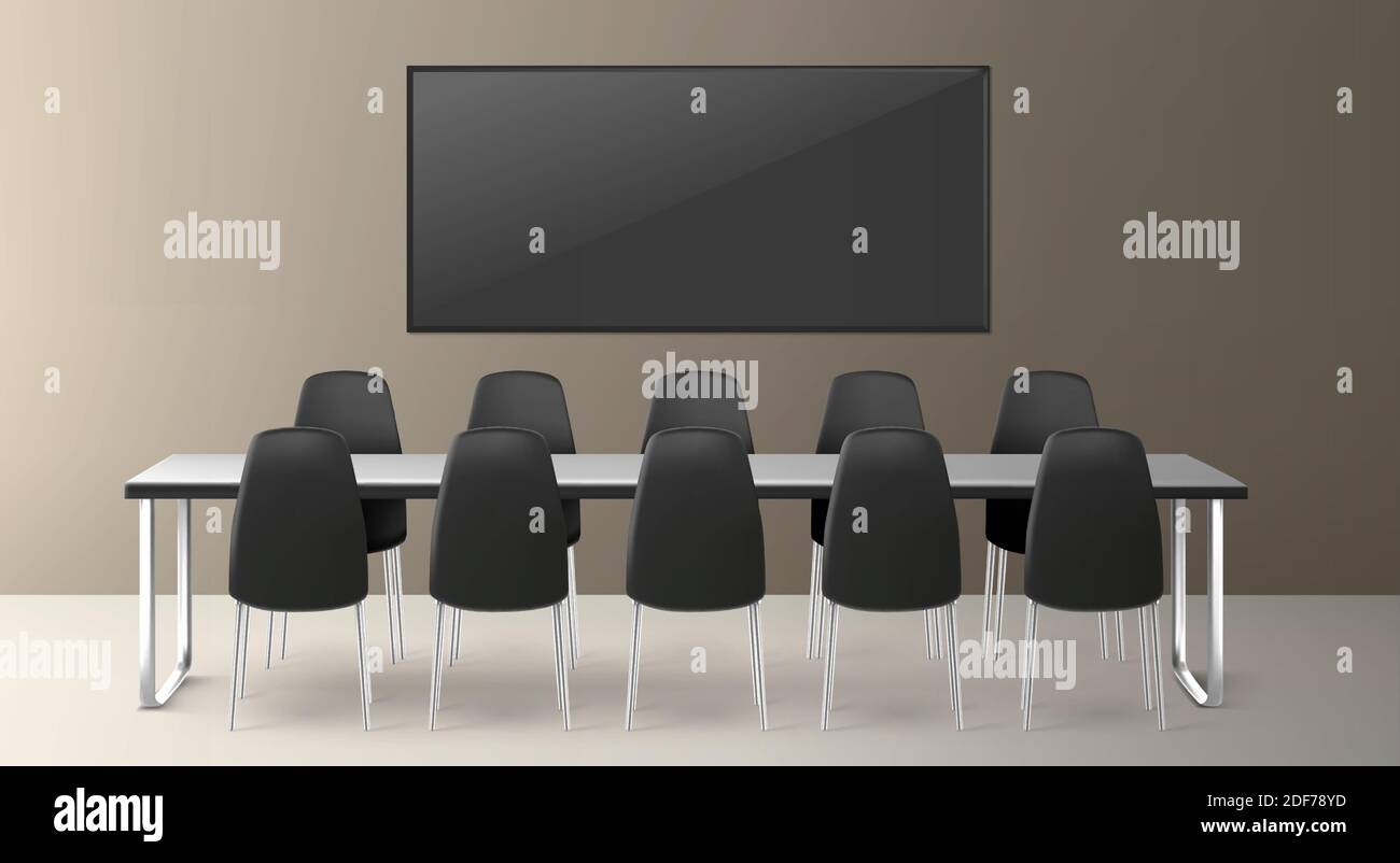Boardroom for business meetings, conference and training in company ...