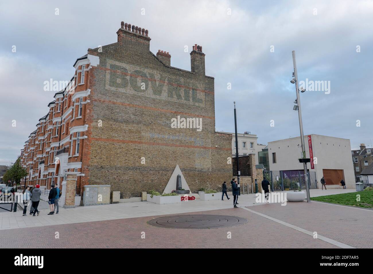 The African War Memorial at Windrush square in Brixton on the 21st ...
