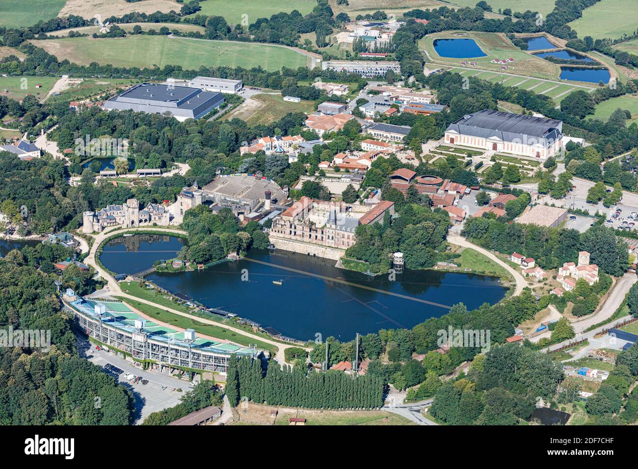 France, Vendee, Les Epesses, Le Puy du Fou historical theme park and ...