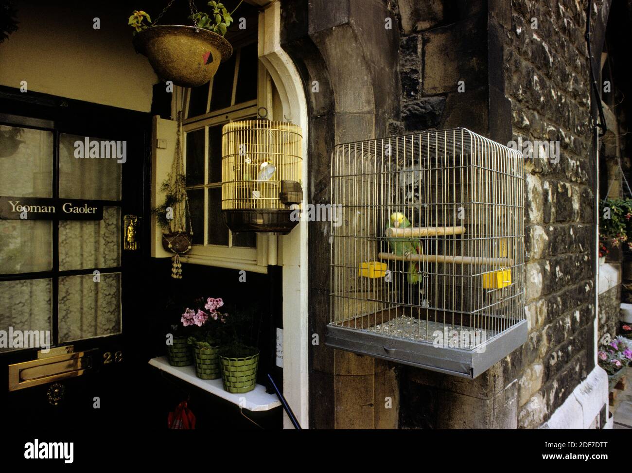 Tower of London, London UK 1986 but scanned in 2020 Behind the scenes ...