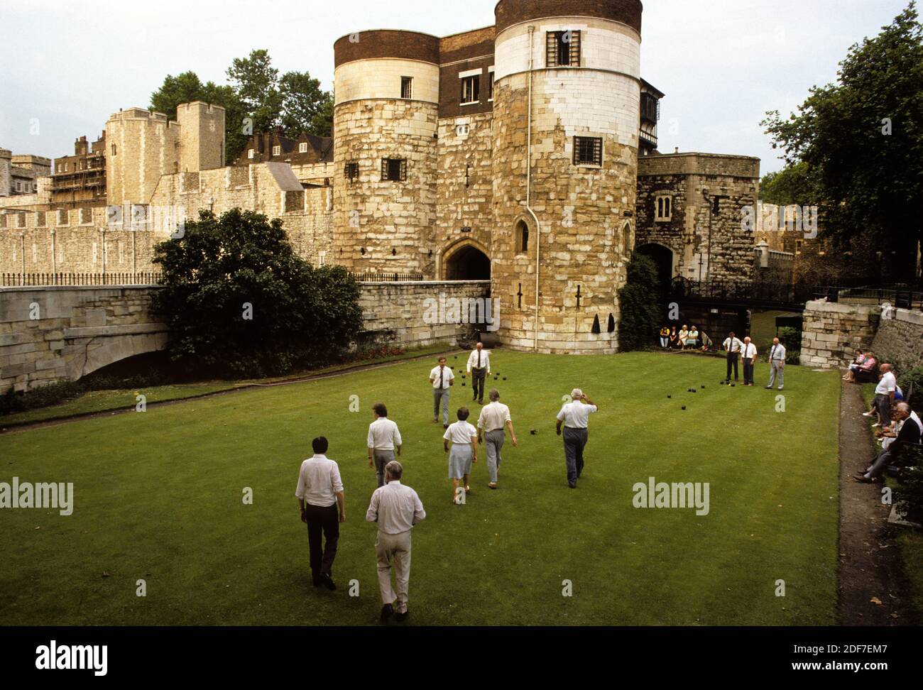 Tower of London, London UK 1986 but scanned in 2020 Behind the scenes ...