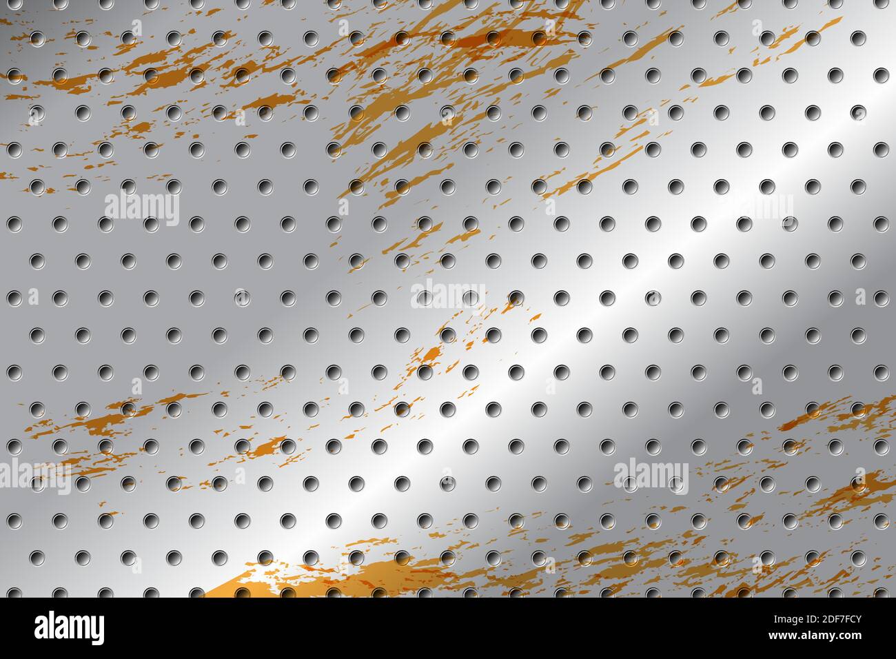 abstract metal surface plate design and rust background. illustration ...