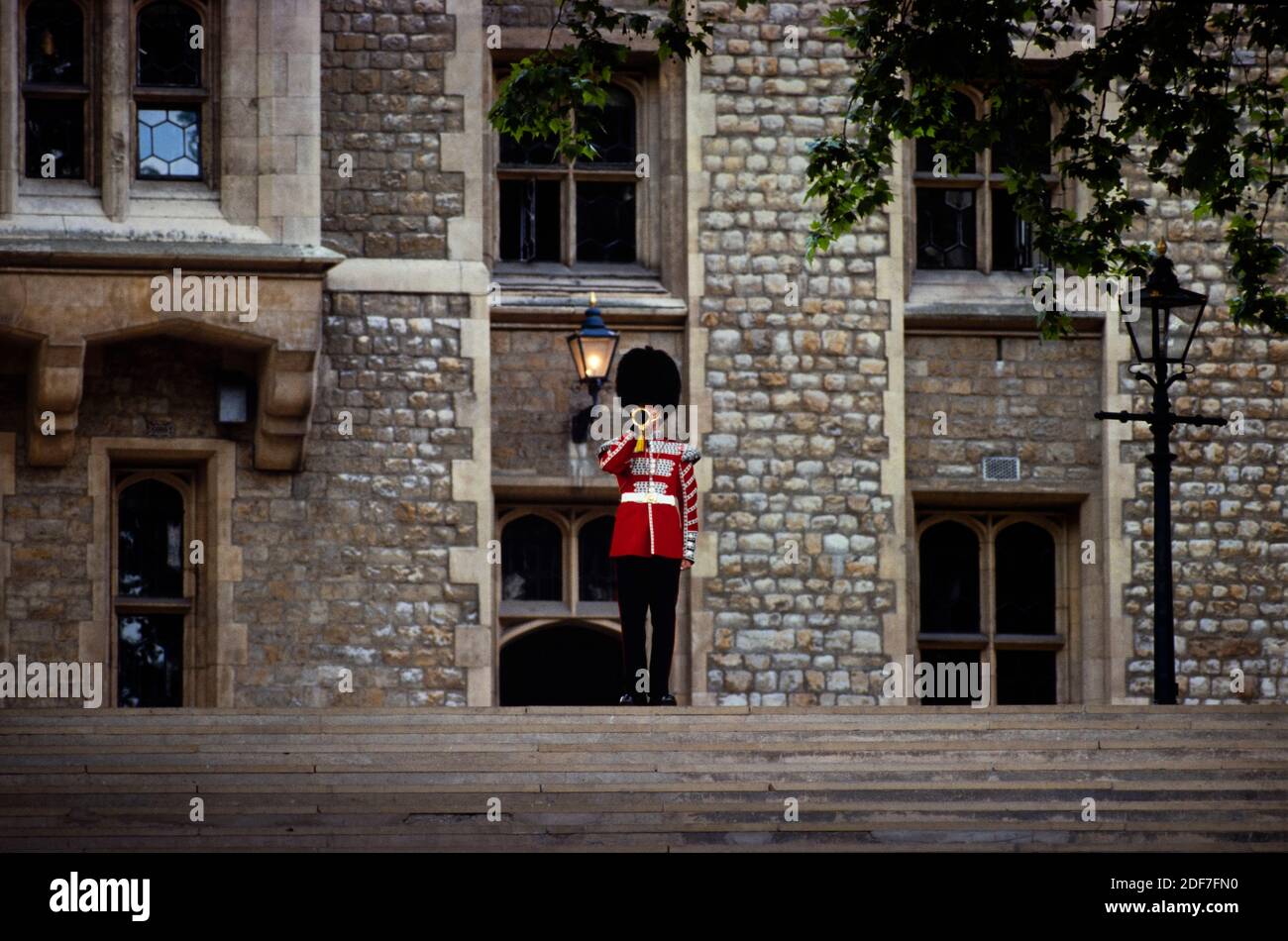 Tower of London, London UK 1986 but scanned in 2020 Behind the scenes ...
