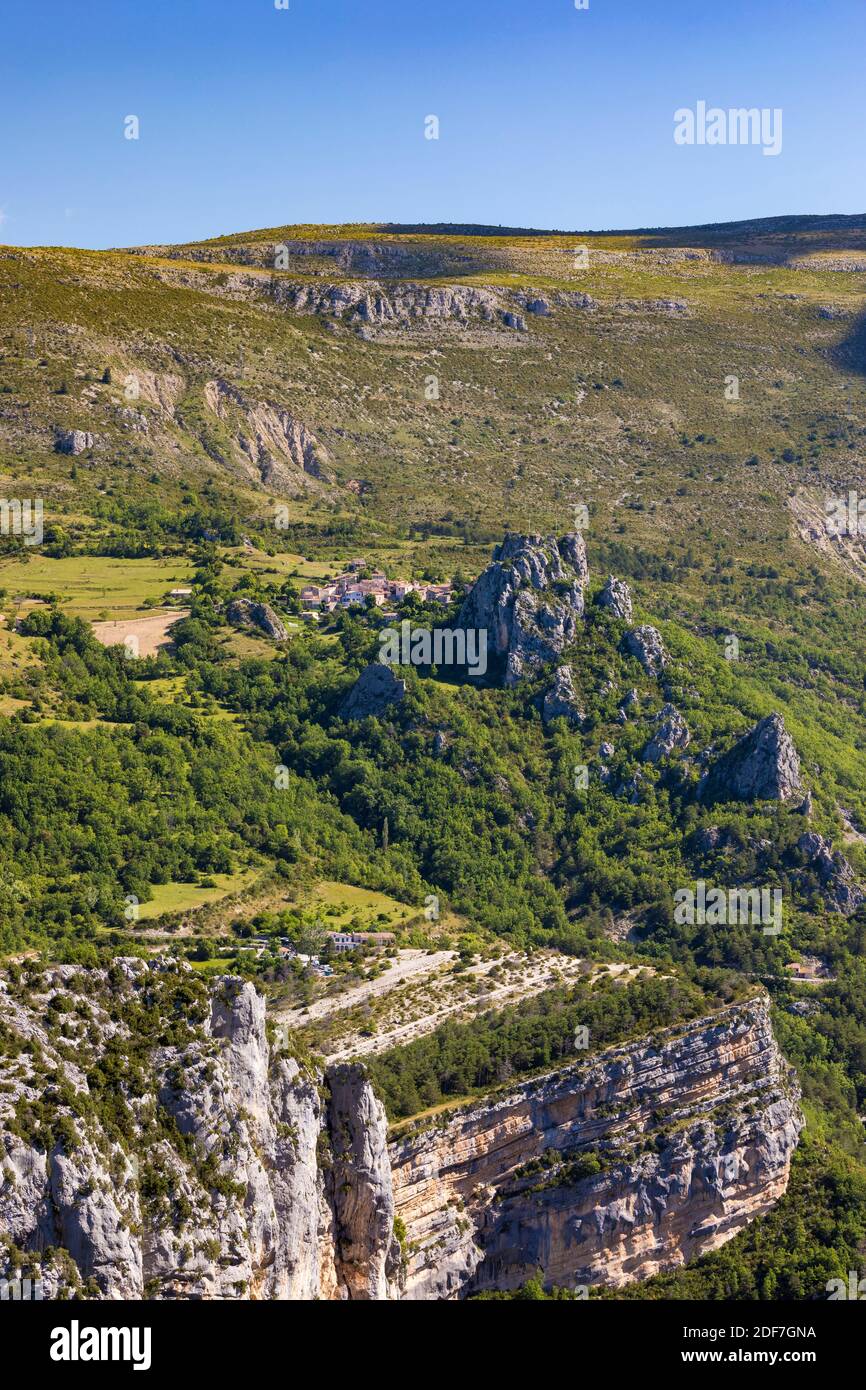 Village rougon verdon verdon regional hi-res stock photography and ...