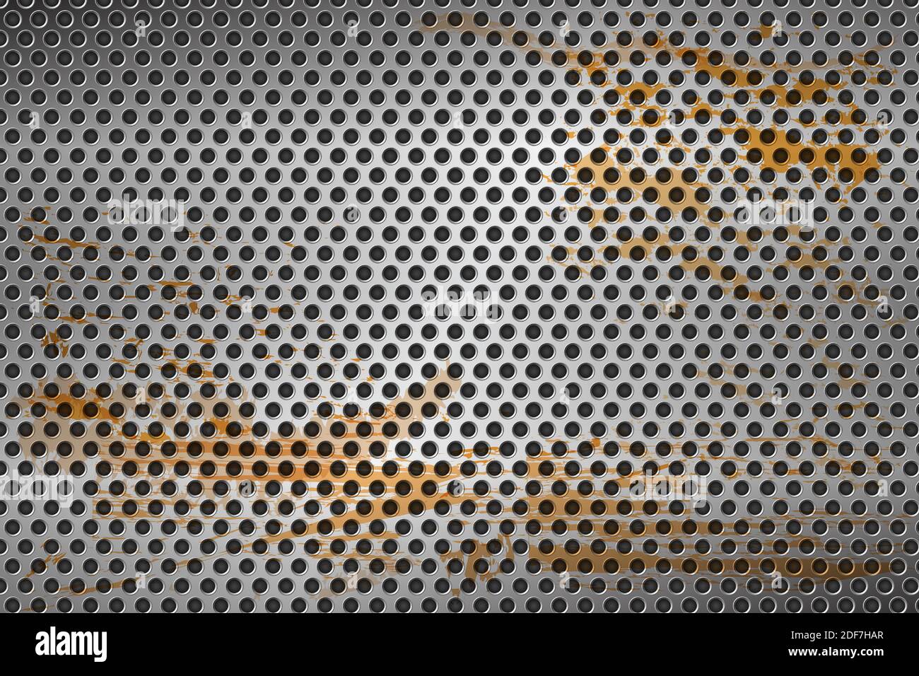 abstract metal surface plate design and rust background. illustration ...