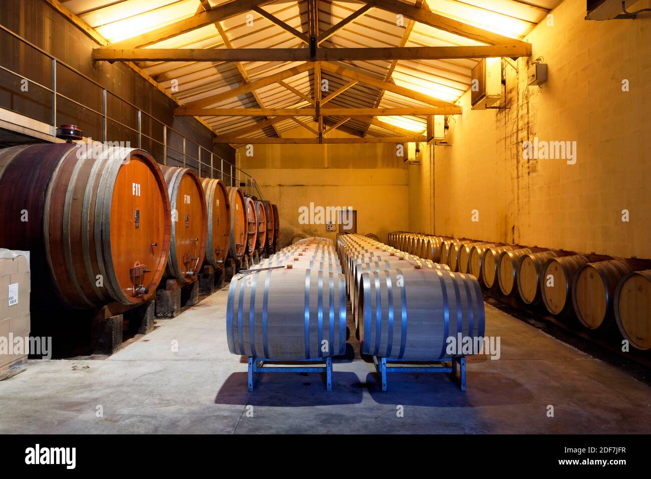 France, Drome, Drome Provencale, Suze la Rousse, La Suzienne Winery ...