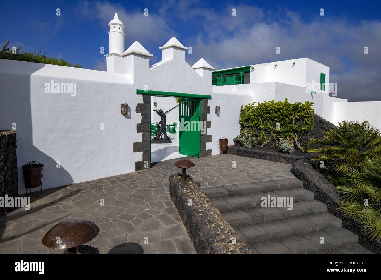 Spain, Canaries Islands, Lanzarote, Mozaga, The Museum House of the ...
