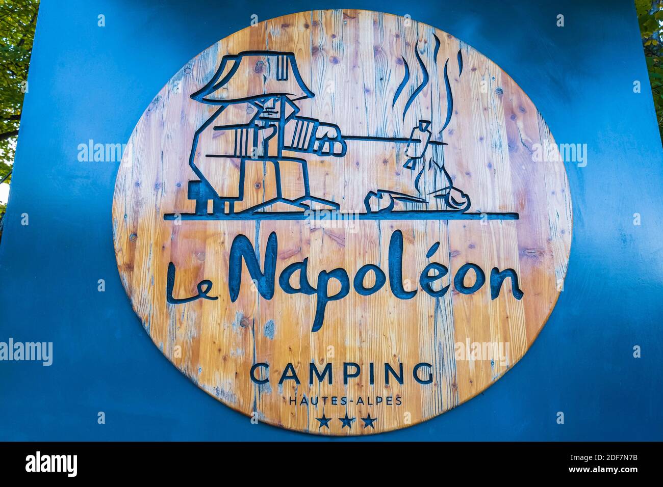 France, Hautes-Alpes, Gap, stage town along the Route Napoleon RN 85 ...