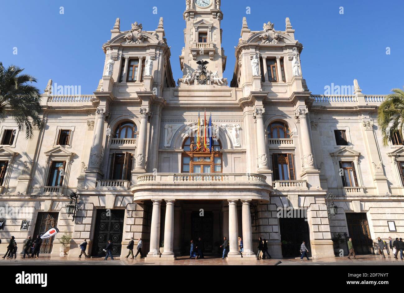 Valencia, city hall. Comunidad Valenciana, Spain Stock Photo - Alamy