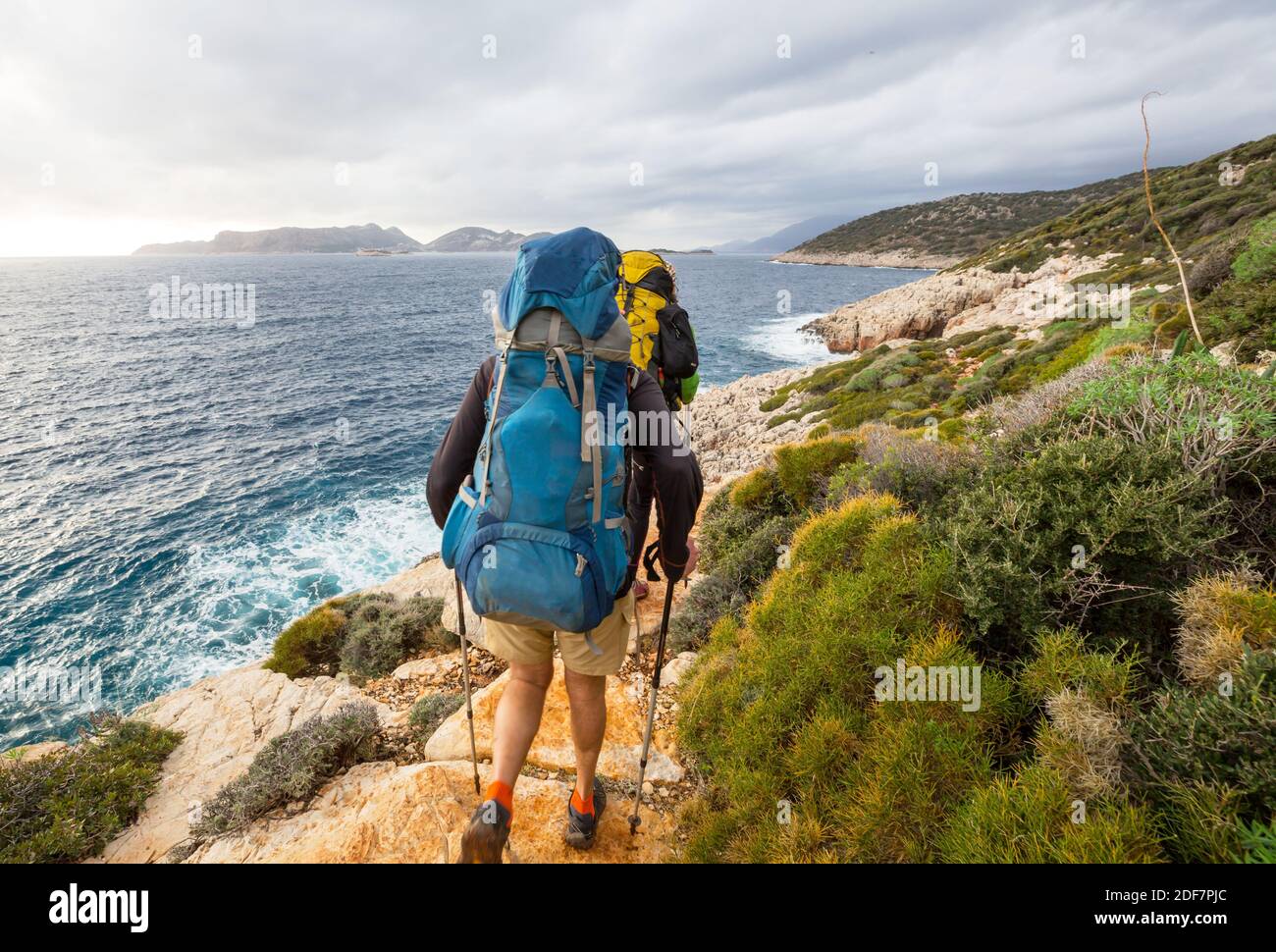 Beautiful nature landscapes in Turkey mountains. Lycian way is famous ...