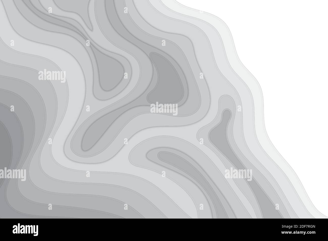 Paper art monochrome abstract template mirage concept black gray and ...