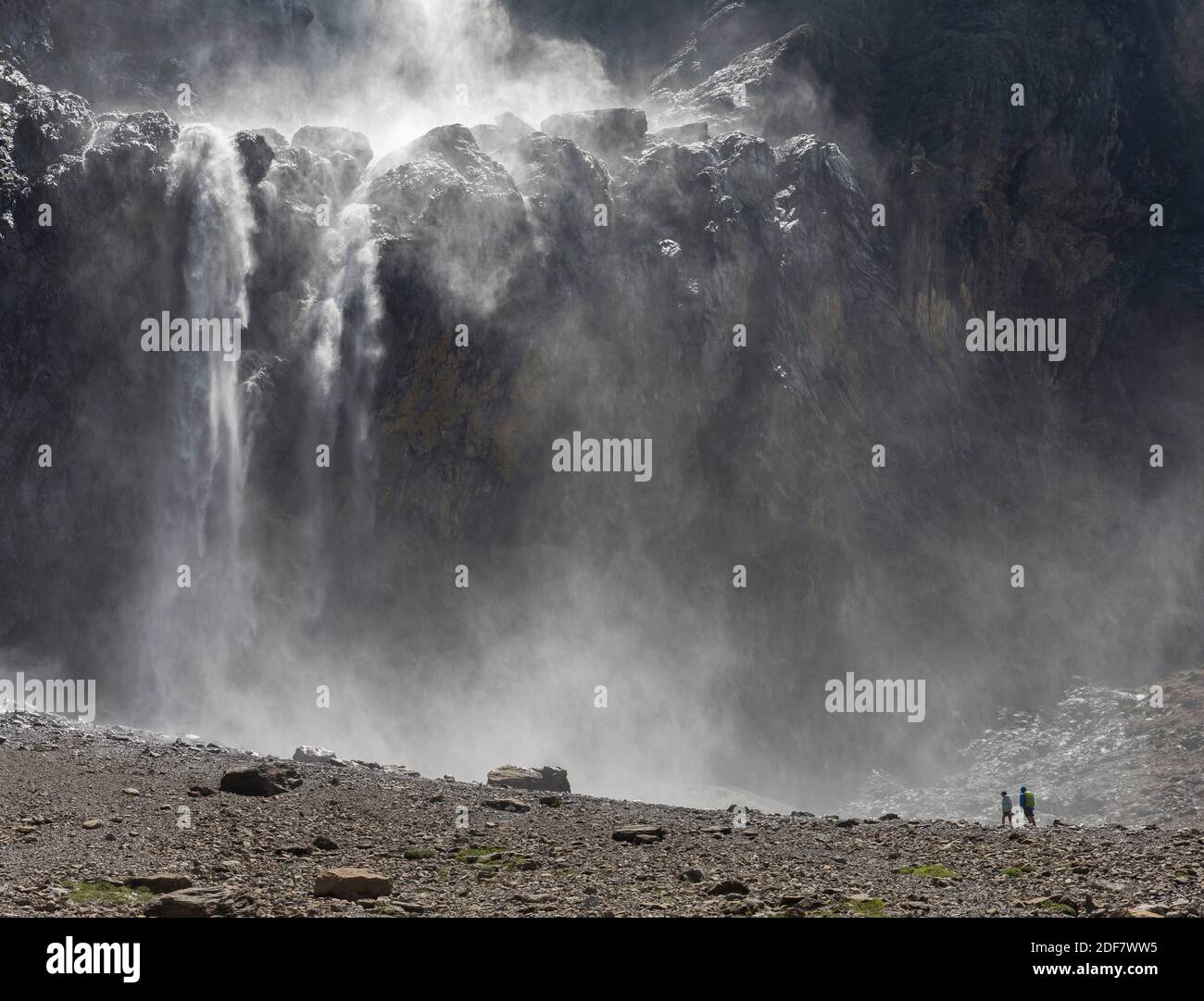 France, Hautes Pyrenees, Gavarnie, Pyrenees Mont Perdu, listed as World ...