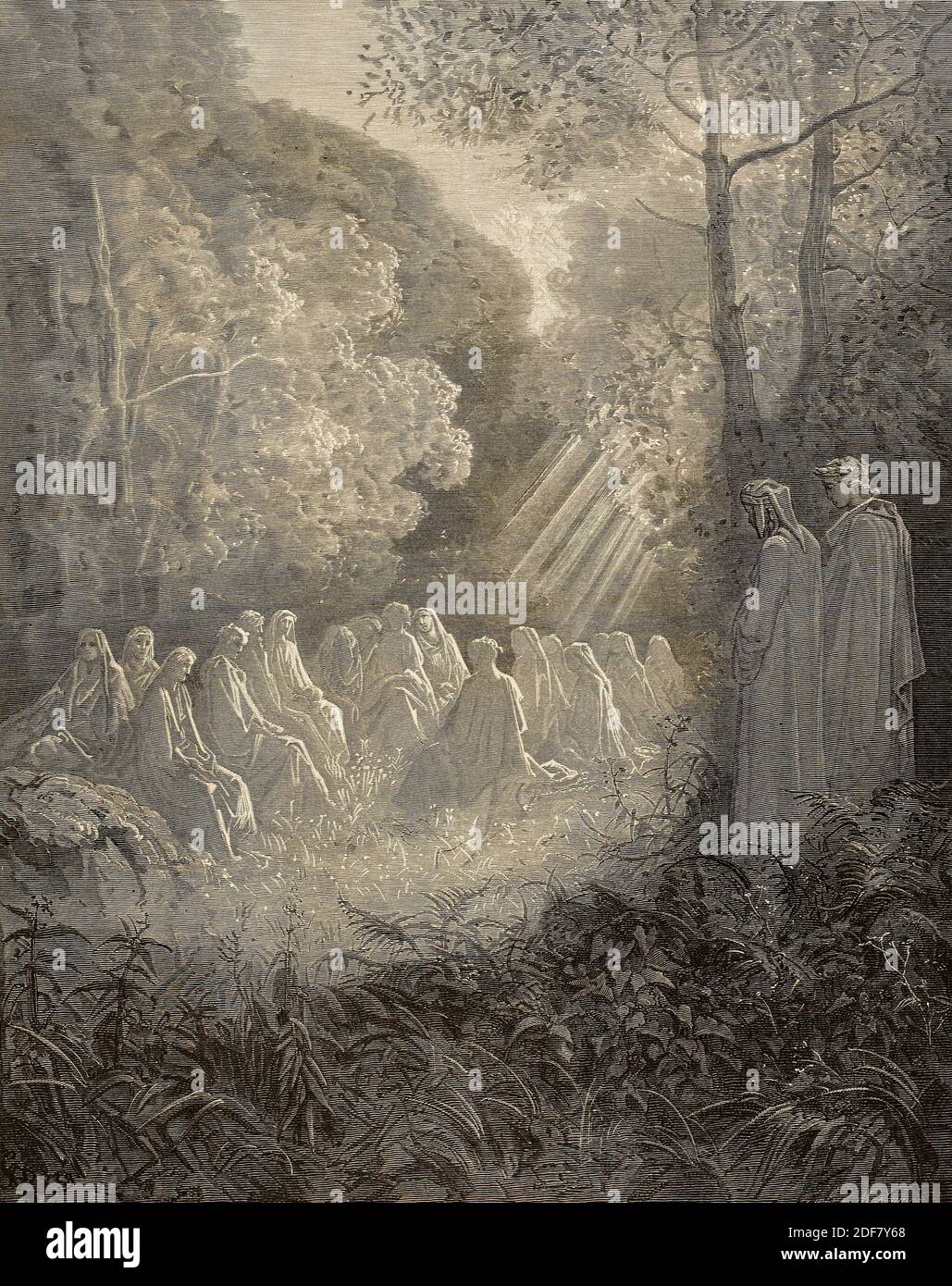 Dante - Divina Commedia - Purgatory - Illustration by Gustave Dorè ...