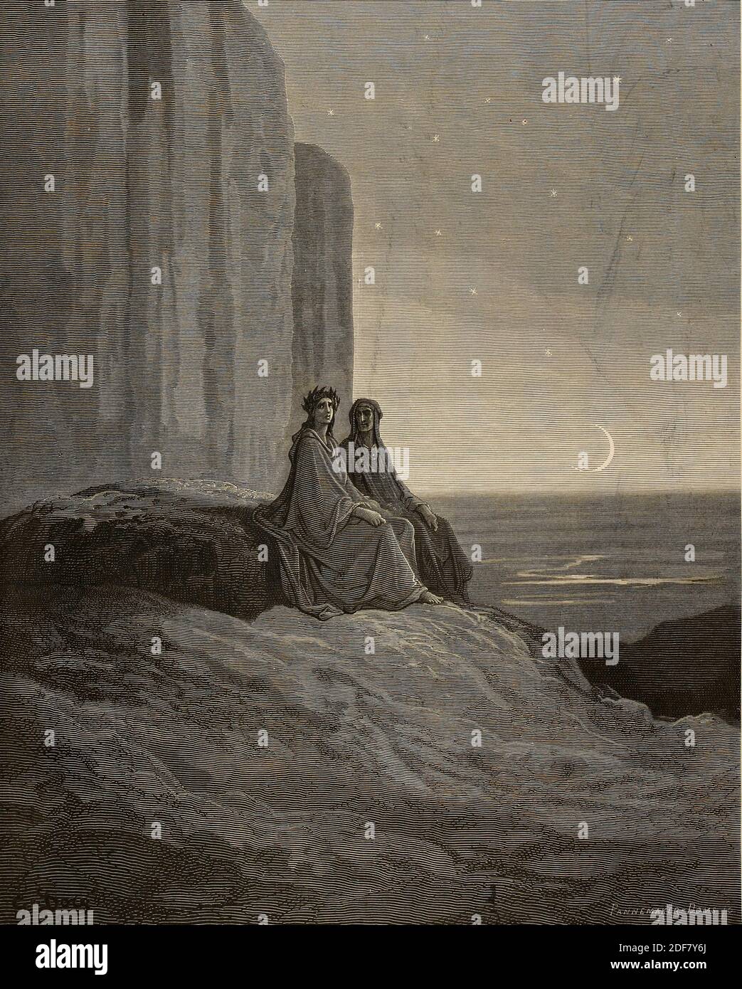 Dante - Divina Commedia - Purgatory - Illustration by Gustave Dorè ...