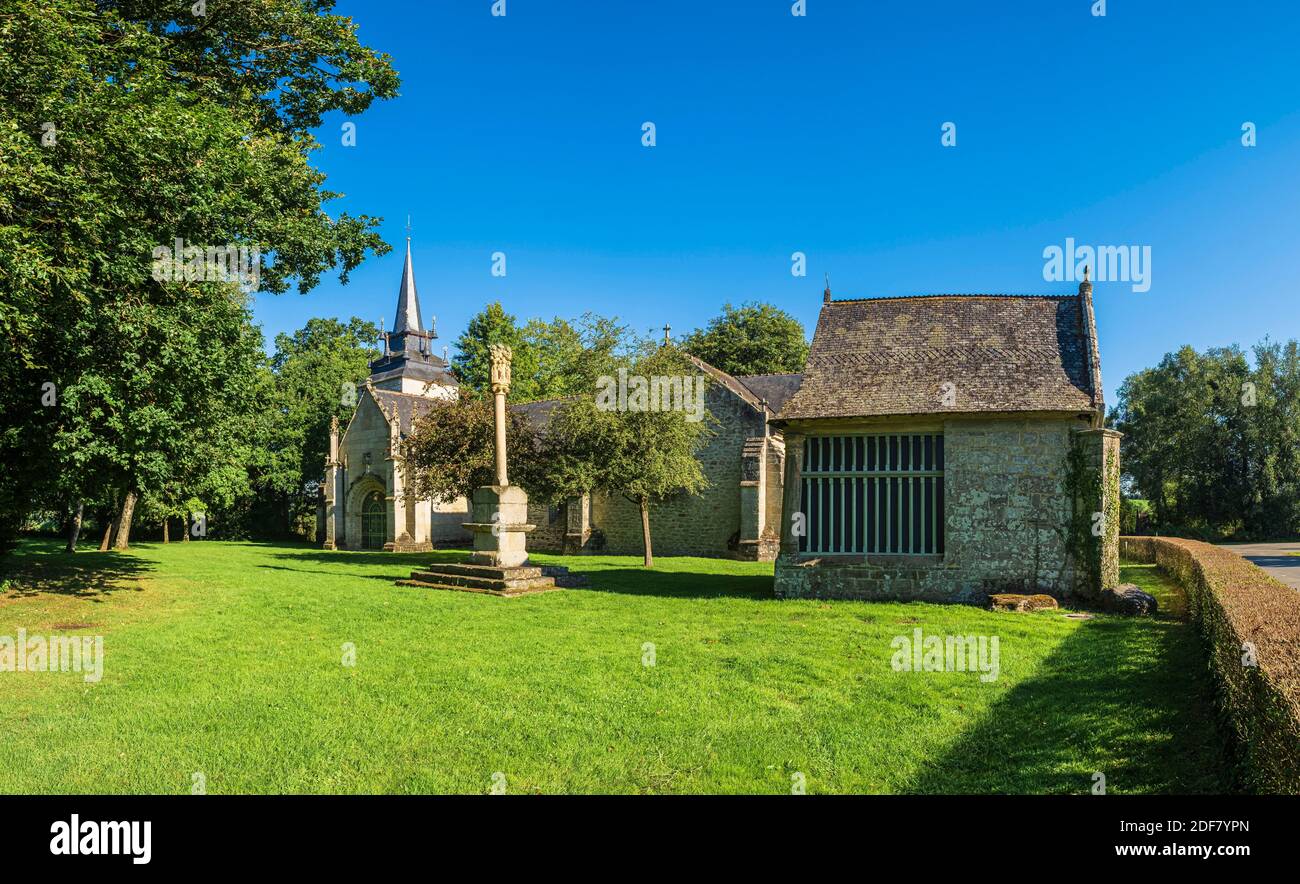France, Morbihan, Noyal-Pontivy, 15th and 16th centuries Sainte-Noyale ...