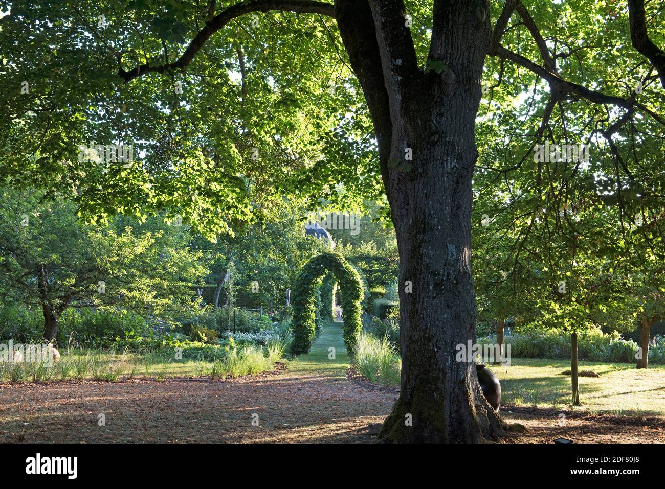 Pathway, Domaine de Poulaines, Poulaines, Department of Indre, Historic ...