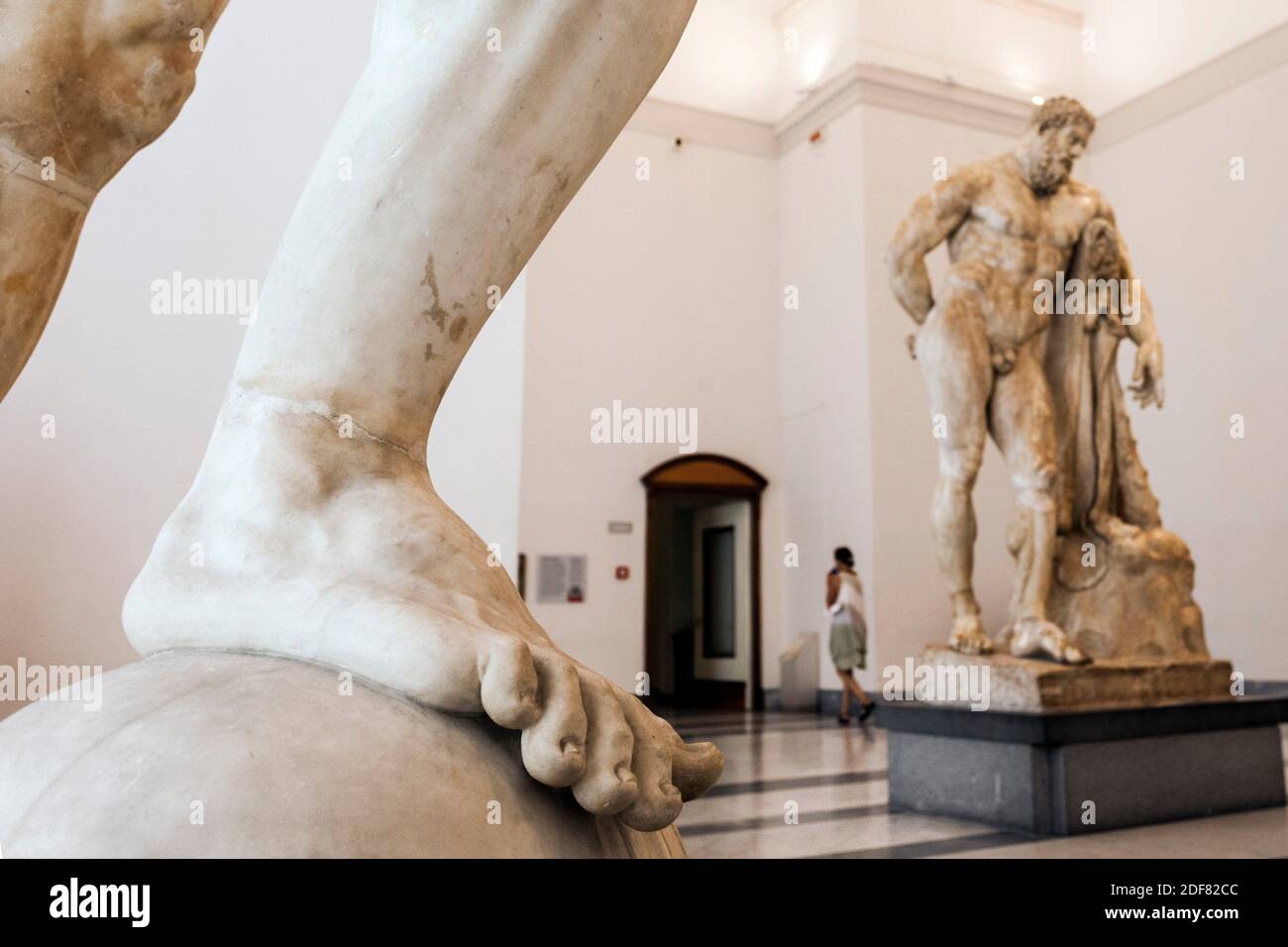 Naples archaeological museum hercules hi-res stock photography and ...