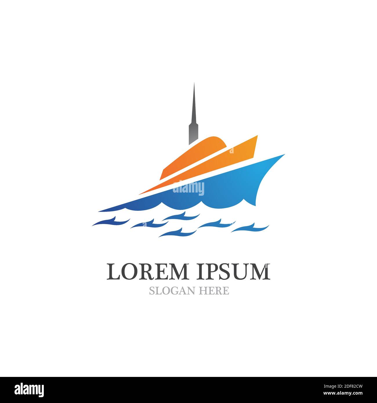 Cruise ship logo images illustration design Stock Vector Image & Art ...