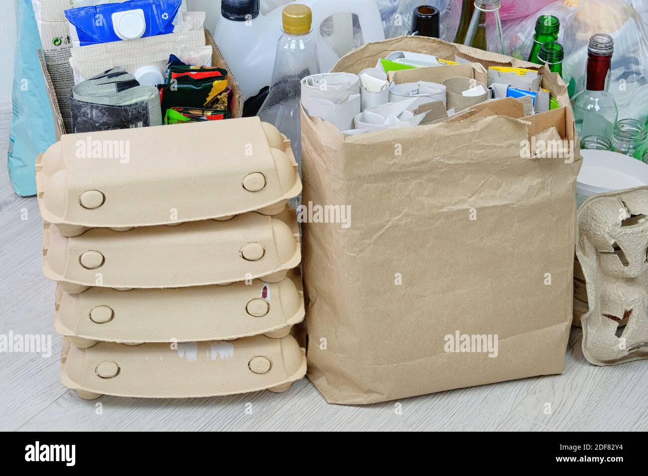 Bundled Recycled Materials