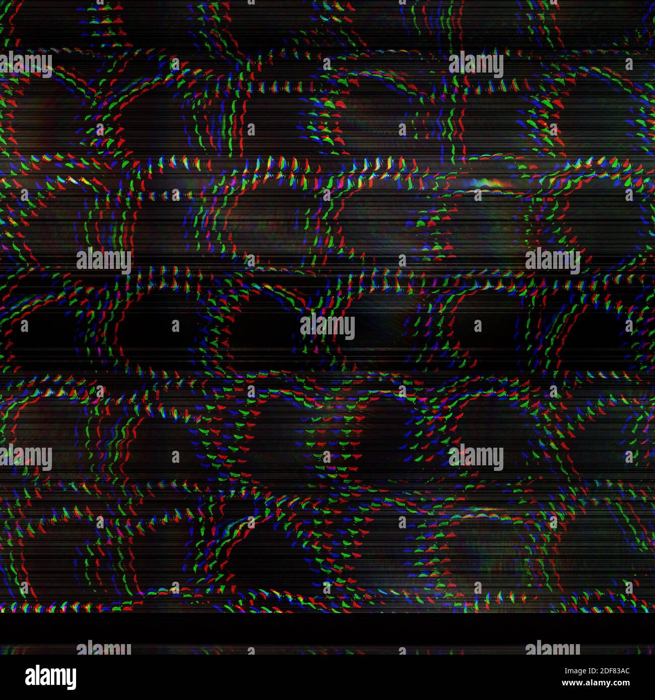 Seamless techno glitch RGB computer monitor noise Stock Photo - Alamy