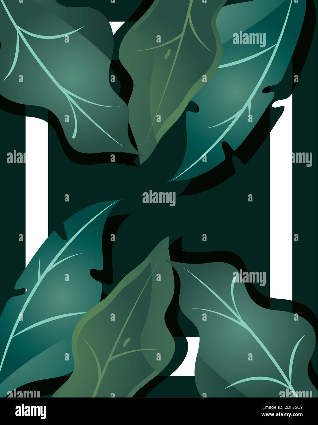 Greenery image Stock Vector Images - Alamy