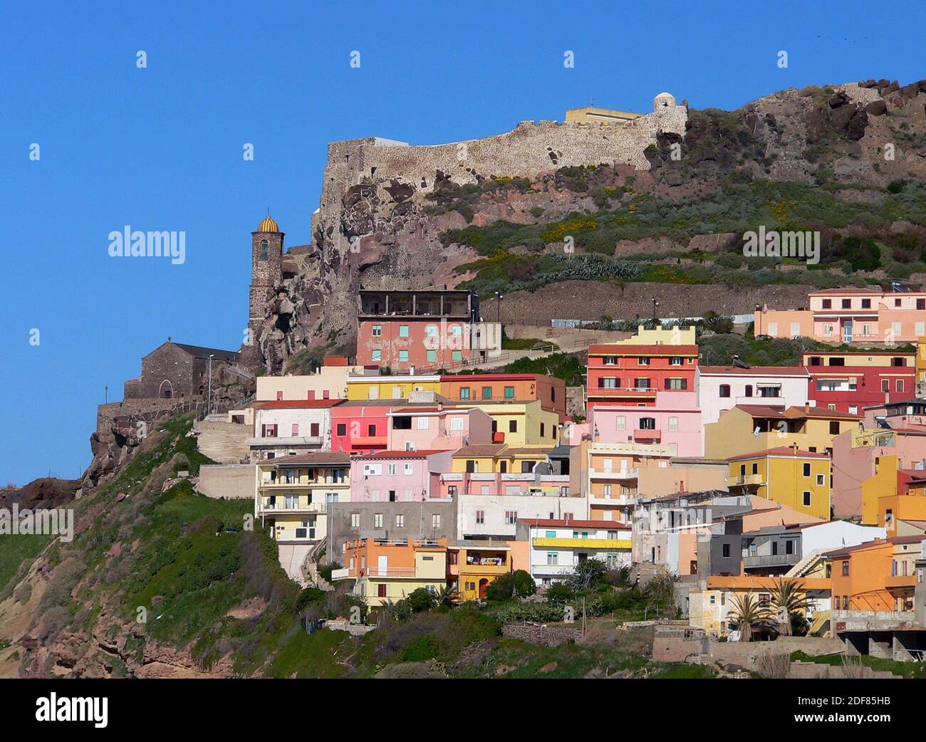 Castelsardo, medieval village in Northern Sardinia Stock Photo - Alamy
