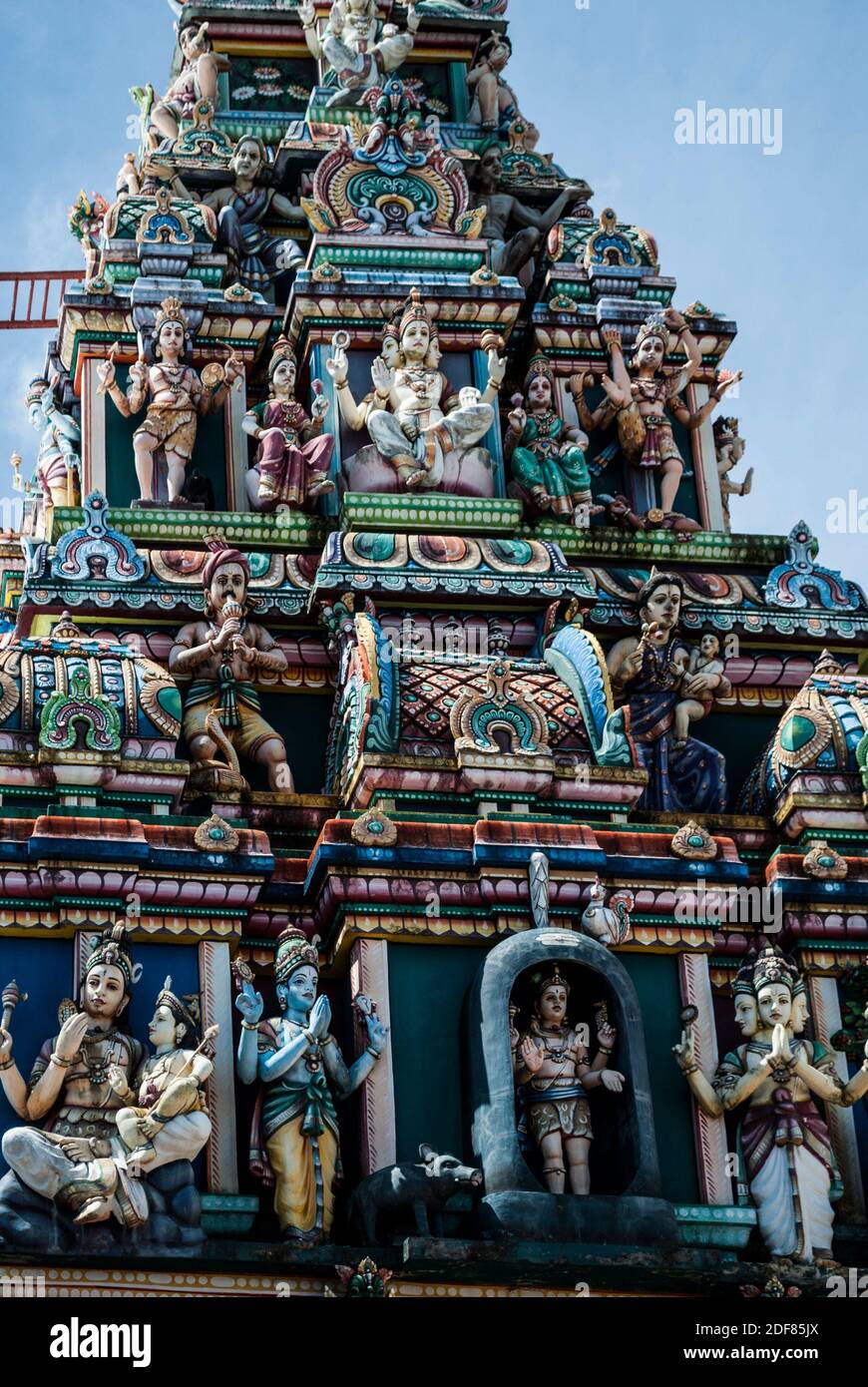 Saint andre reunion island indian temple hi-res stock photography and ...