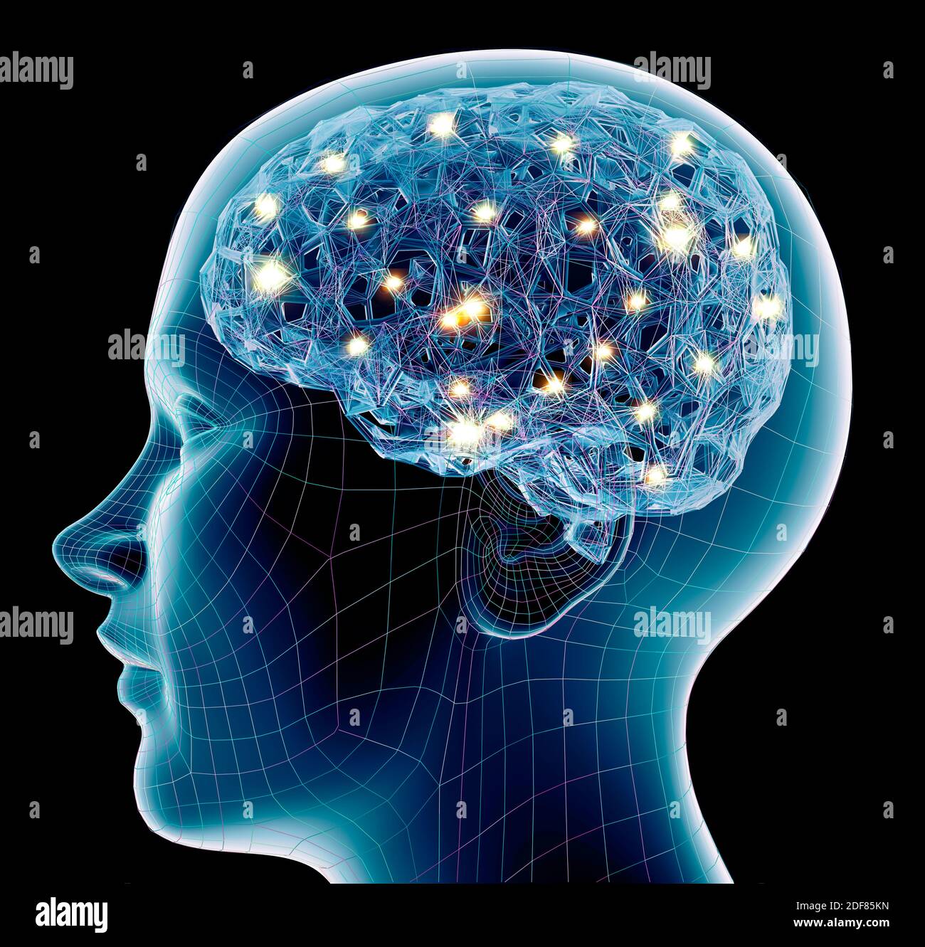Digital consciousness, brain potential. Ideas and innovation. Free your ...